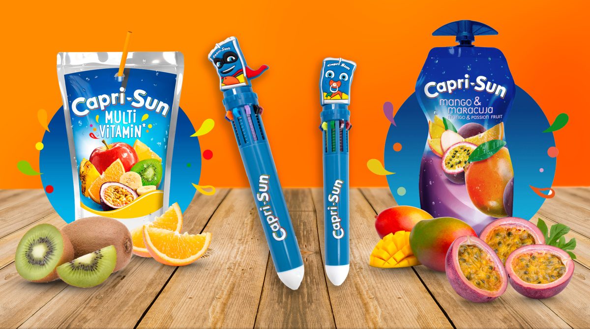 CAPRI-SUN PENS - ORANGE fish